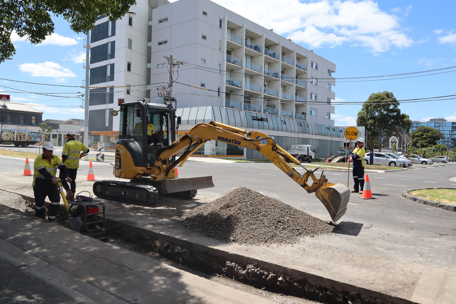 Public Lighting Upgrade Footscray - Total Underground Solutions